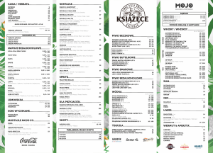 Menu – MOJO