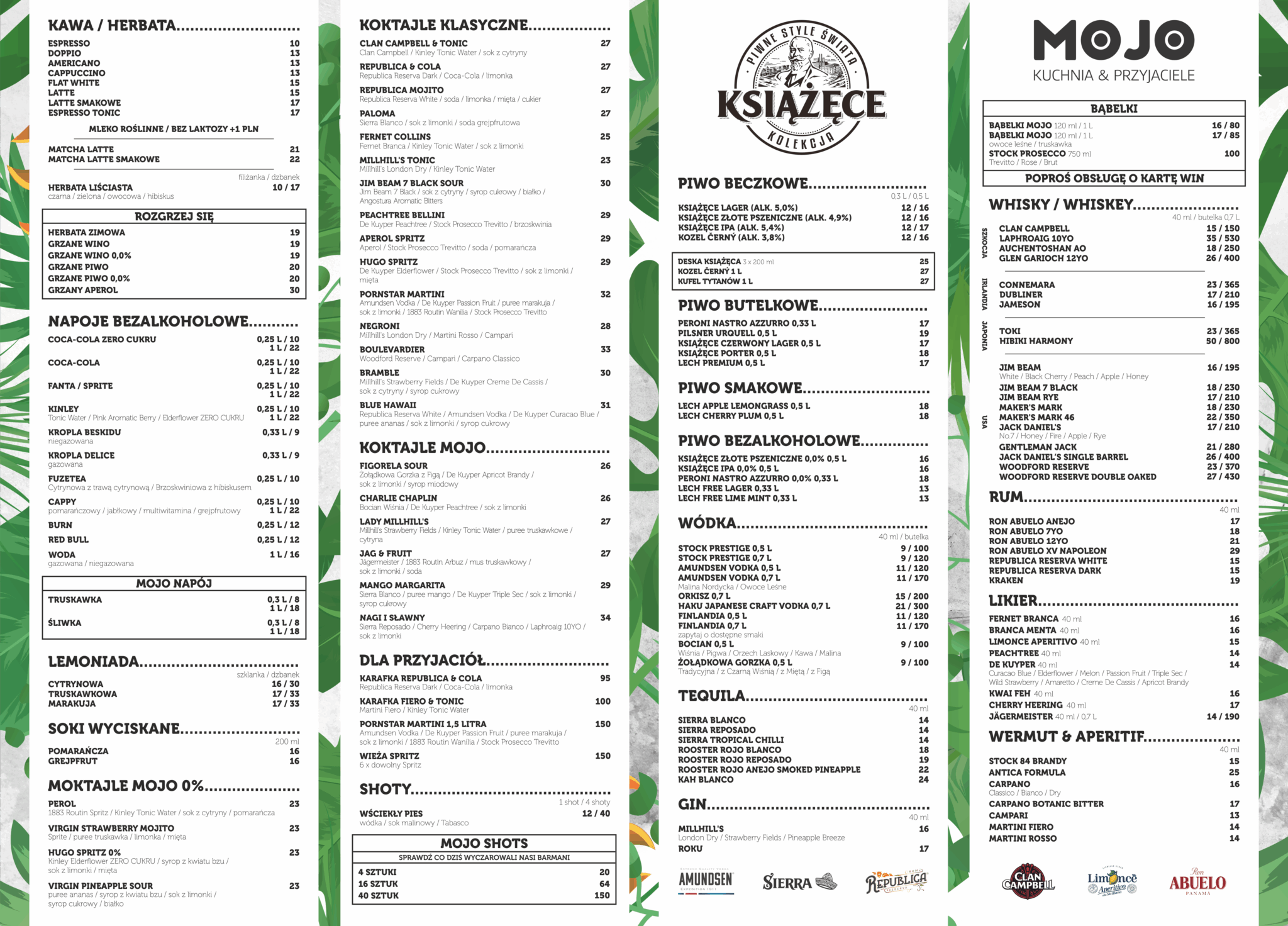 Menu – MOJO