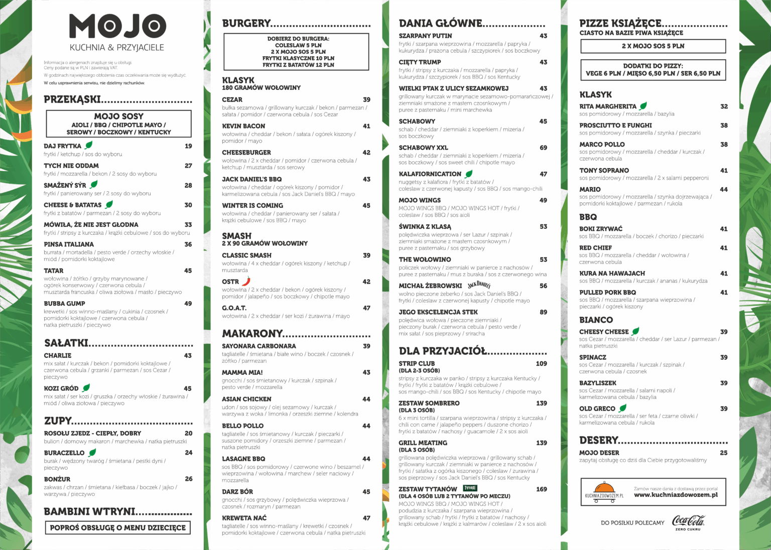 Menu – MOJO